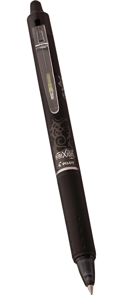 Pilot Frixion pens | Erasable pen | Thermo-sensitive ink